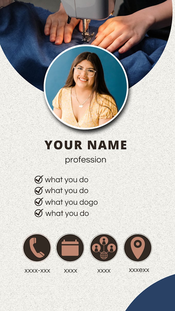 Design a digital business card by Talitanifa | Fiverr