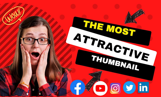 Make facebook and youtube thumbnails design by Fizabashir601 | Fiverr