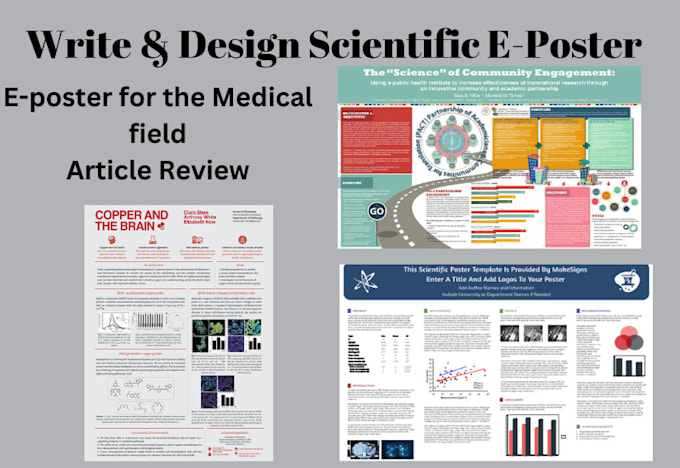 Write research article,case study,reports, and eposter design in ...