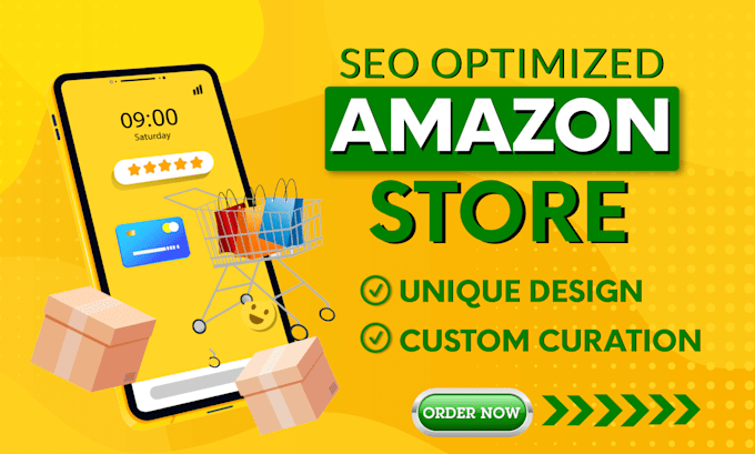 Design seo optimized professional amazon store by Netperks | Fiverr