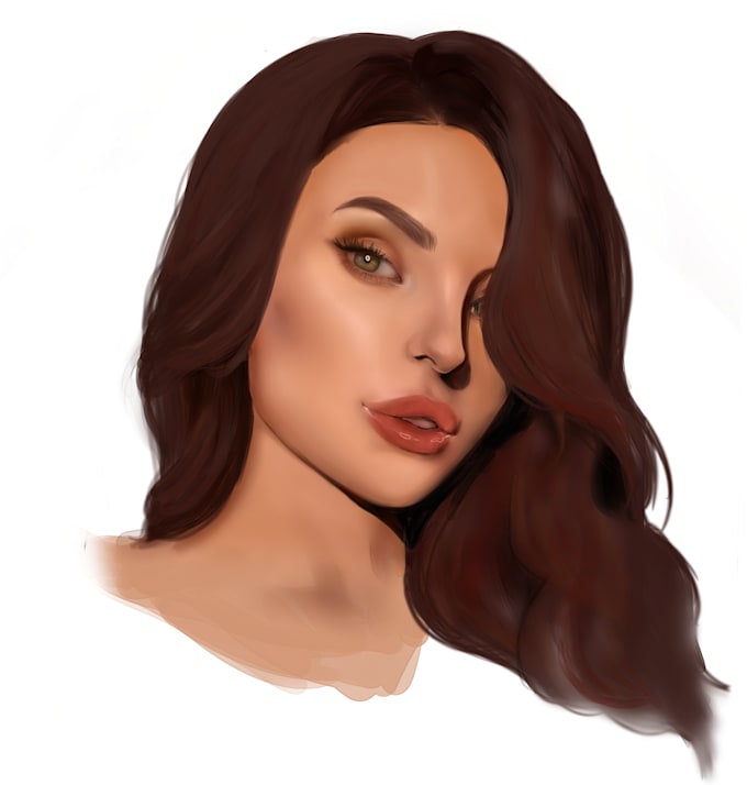 Draw realistic or anime style portrait by Verysweetpotato | Fiverr