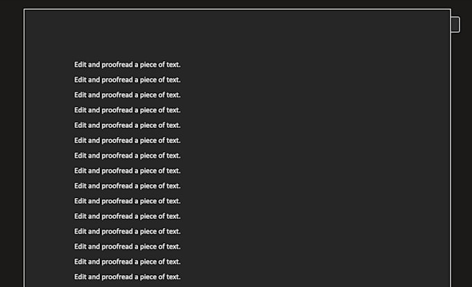 Proof read and edit many different types of text by Samuelds3110 | Fiverr