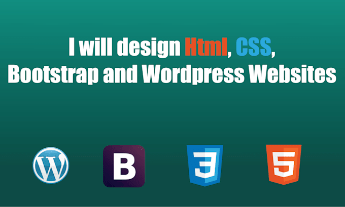 Convert figma design to html, css, wordpress, and bootstrap by ...