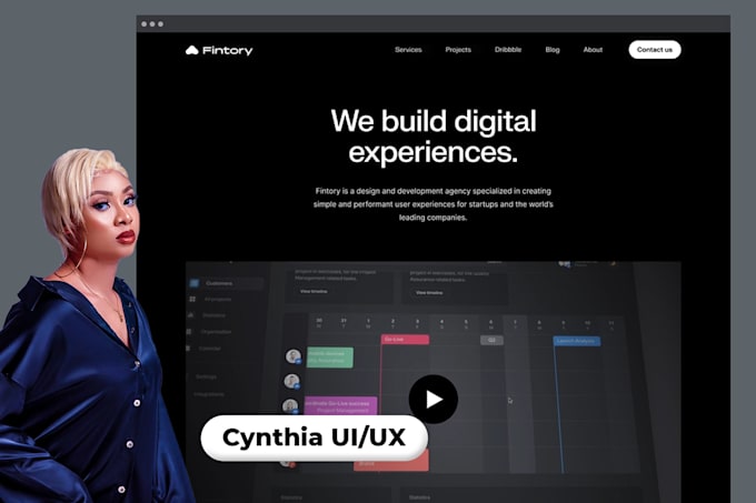 Modern website ui, mobile app ui, landing page ui ux design in figma by ...
