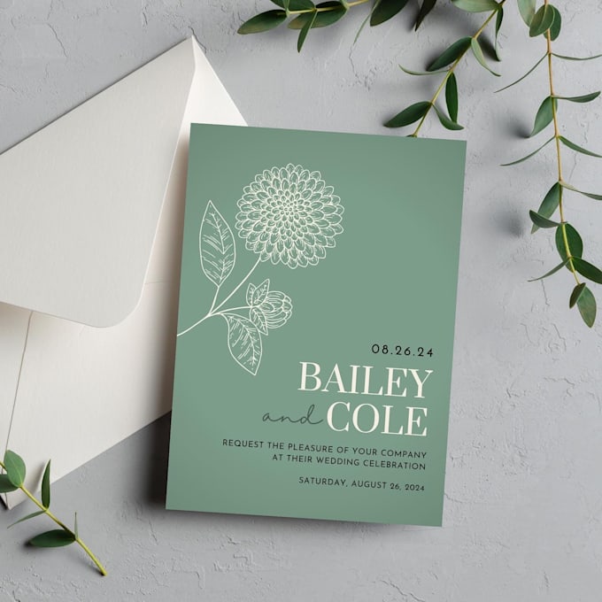 Create a custom wedding invitation by Wldsage | Fiverr Create a custom wedding invitation by Wldsage | Fiverr