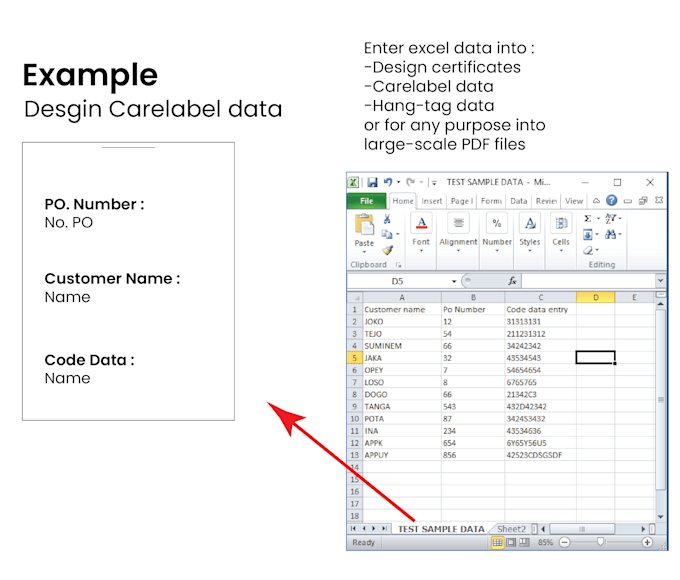 Variable data text in adobe illustrator your needs by Harismahadawudi ...