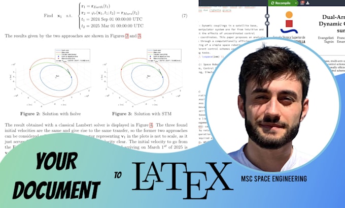 Convert any document into a professional pdf latex by Astro_frax | Fiverr