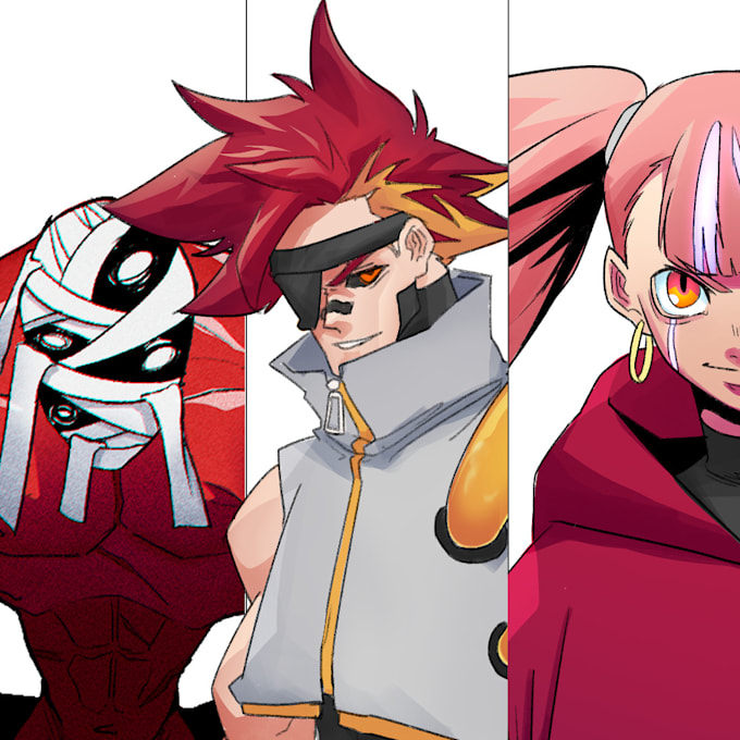 Make character design for you by Aroxart | Fiverr