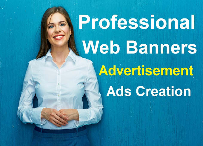 Design web banner ads with animated text by Photo_editing_s | Fiverr
