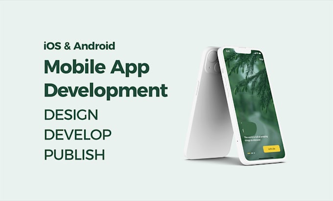 Design develop publish mobile apps for ios and android with flutter by Develop_apps_ | Fiverr