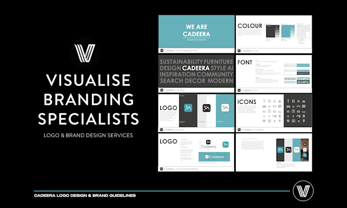 Design a premium logo and brand identity, with custom brand guidelines ...