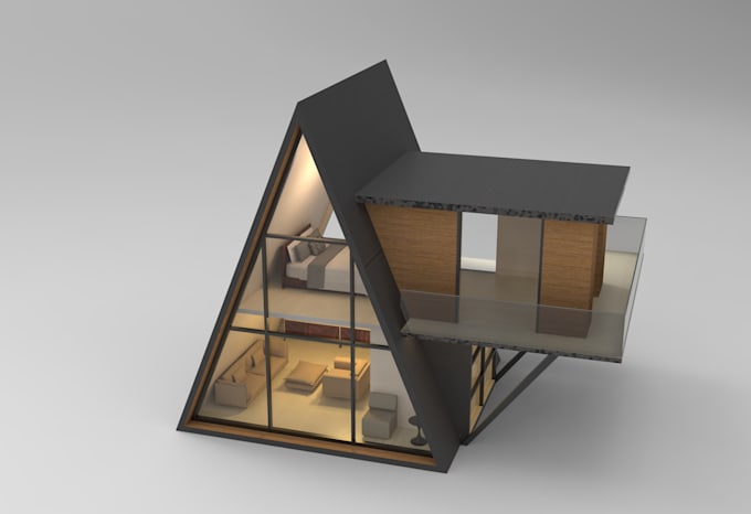 Create architecture 3d model and rendering in sketchup, revit, lumion ...