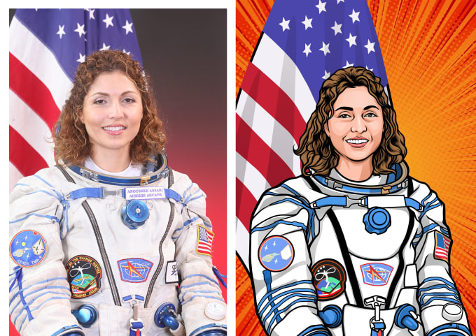 Draw amazing cartoon comic pop art style from your photo by Faozy_whd ...