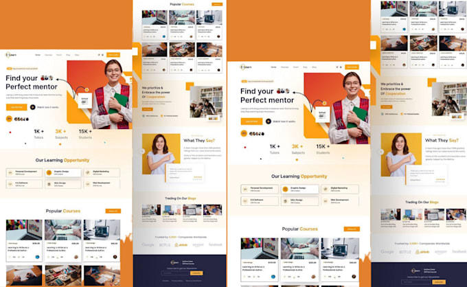 Create Modern Website Ui Ux Design And Mobile App Ui Ux Design
