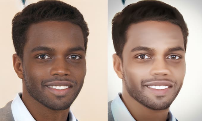 Do headshot, portrait, and natural beauty retouching by Khrimon | Fiverr