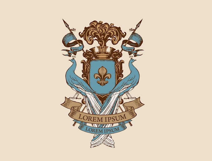 Design outstanding family crest logo with express delivery by Miakbo ...