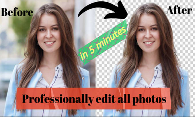 Remove background of any photo professionally by Ishaqrmili | Fiverr