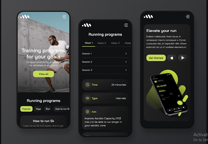 Build wellness app, fitness app, physical therapy app, health app ...