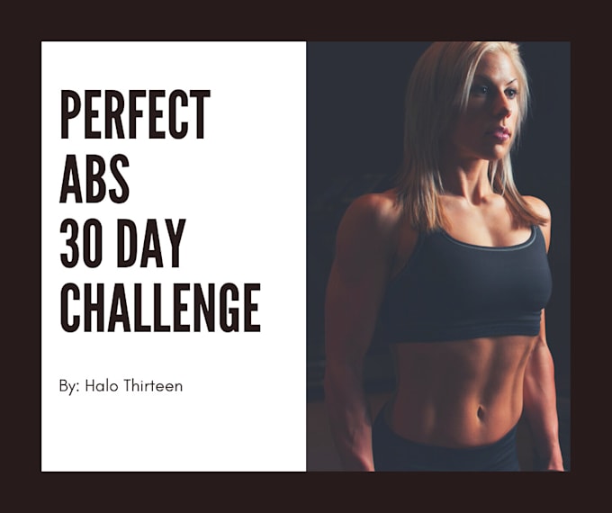 Guide you in 30 day ab fitness challenge by Danaflorio | Fiverr
