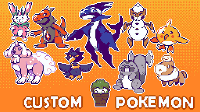 Create a custom pokemon by Noodlers | Fiverr