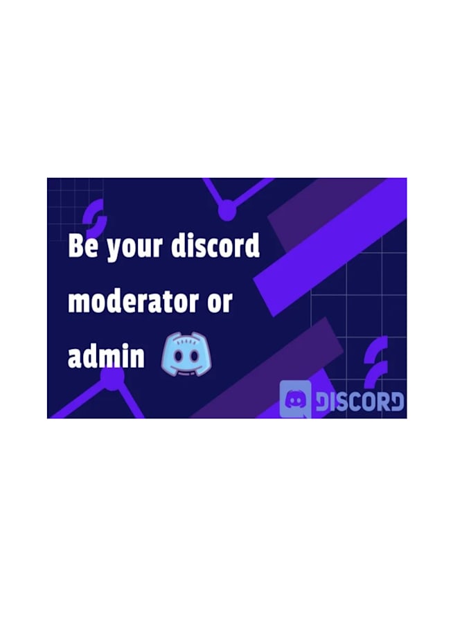 Moderate your discord server by Muneerb7 | Fiverr