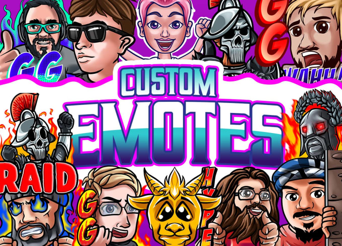 Turn your logo and character into emotes and stickers for your twitch ...