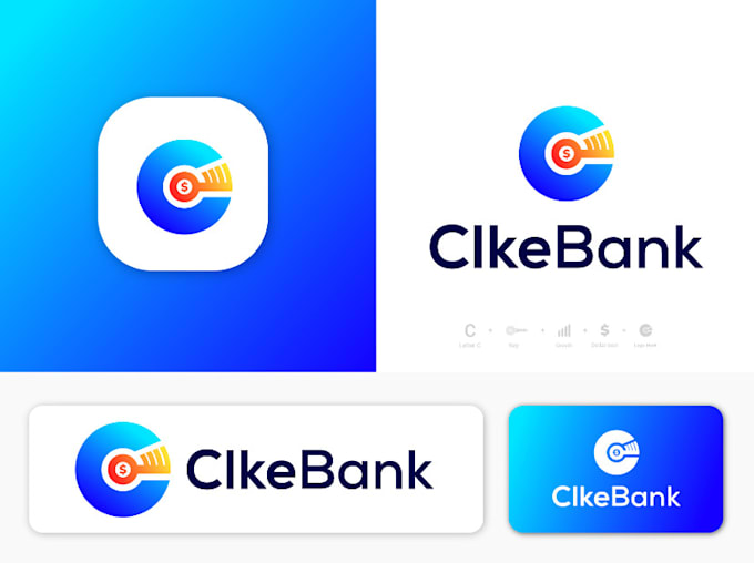 Design creative bank logo for you in just 1 day by Kendrick_herzog | Fiverr
