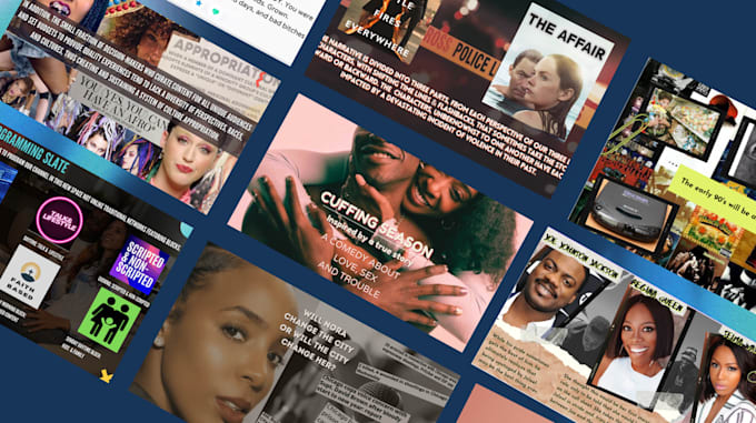 Create a unique pitch deck for your tv show or film by Alisamurray87 ...