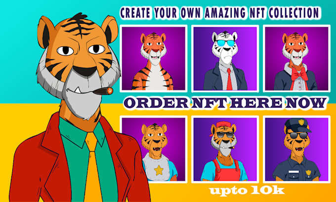 Create custom nft art, custom traits and nft collection, by Flynn ...