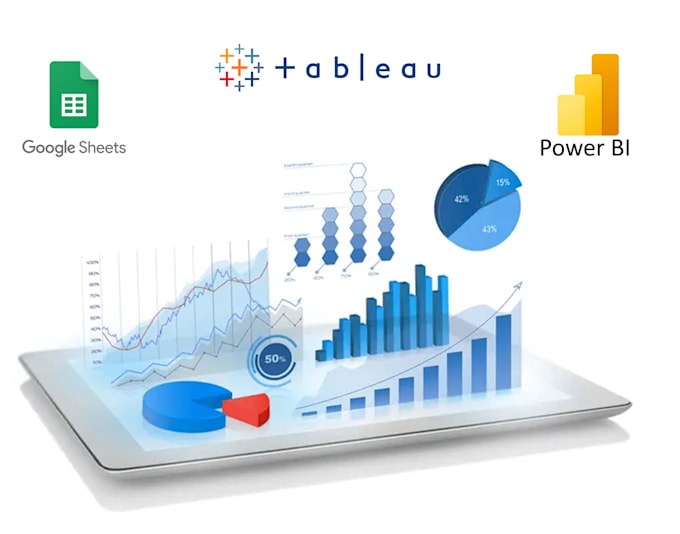 Do insightful power bi, tableau and google sheets dashboards by Senusuhara | Fiverr