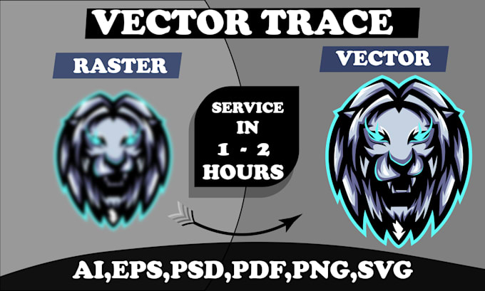 Do vector tracing,recreate,remake,convert logo to vector by Designbysham | Fiverr