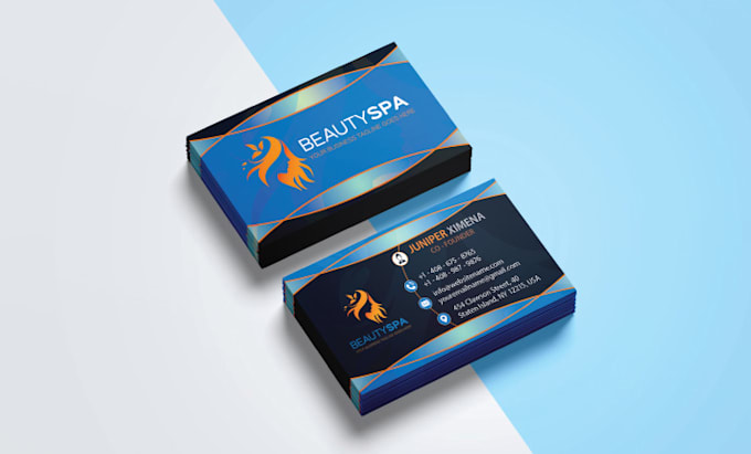 Create modern, smart business card and logo design by Fmhdesigner | Fiverr