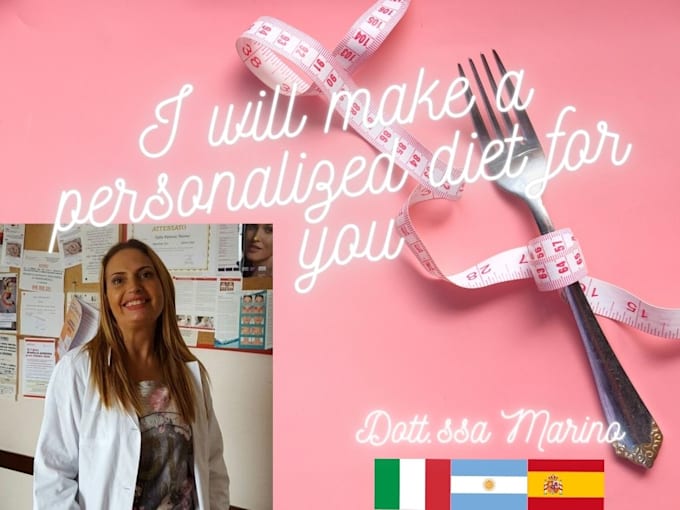 Make your personalized diet by Docmarino | Fiverr