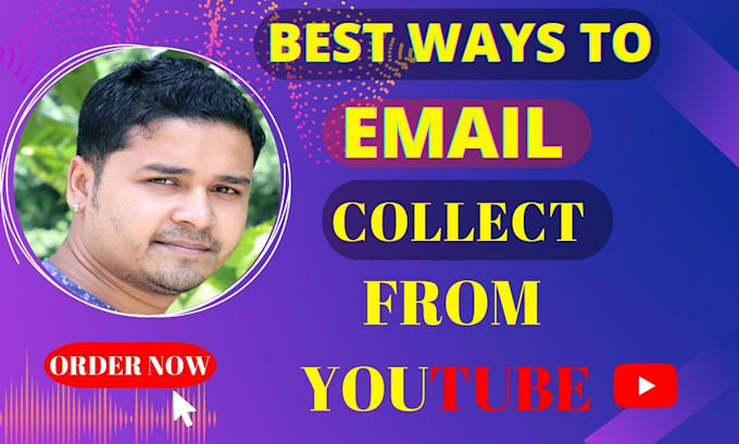 Do youtube influencer research and valid email list building by Sathiray2020 | Fiverr