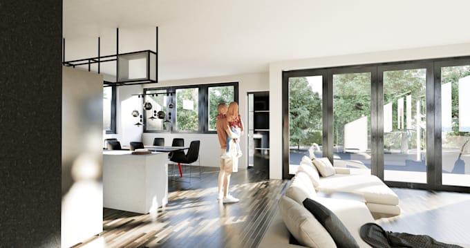 Create 3d modeling photorealistic and rendering architecture by Jeanfrs | Fiverr