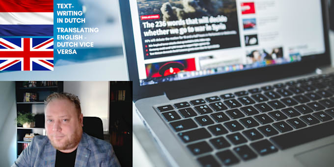 Write any dutch text or translate from and to english by Gazz10hd | Fiverr