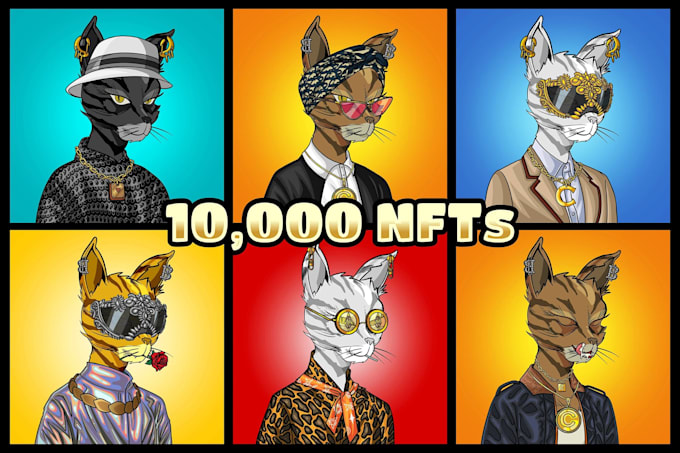 Design original characters for 10,000 nft collection by Bilal_erraissou | Fiverr