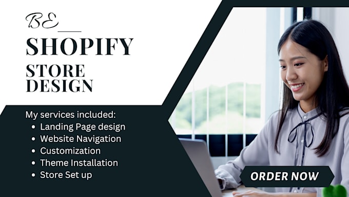 Design shopify store, shopify website builder, store design expert by ...