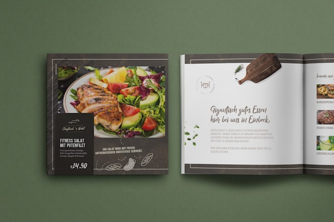 Design high quality menus for restaurant bars by Hightower_media | Fiverr