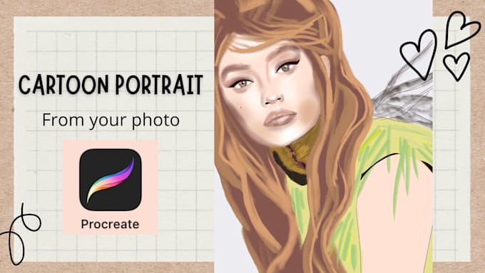 Draw your cartoon portrait by Judygabor | Fiverr