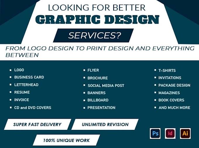Be your personal graphic design expert by Mithidesign247 | Fiverr