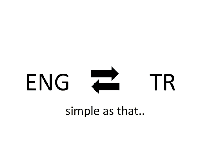 Do eng to tr and tr to eng translation by Mete40308 | Fiverr