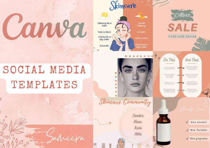 Create any design using canva by Xoxosam | Fiverr