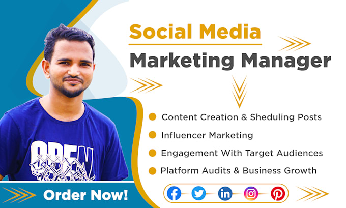 Be your social media marketing manager and instagram manager for post ...