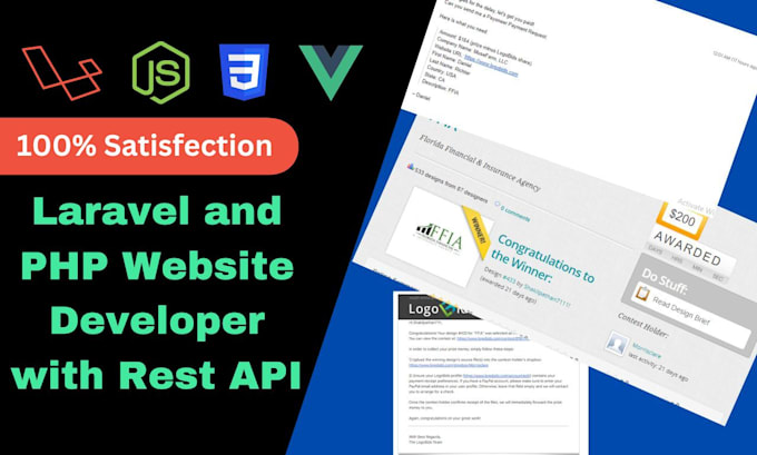 Be A Laravel And Php Website Developer With Rest Api By Codermujahid