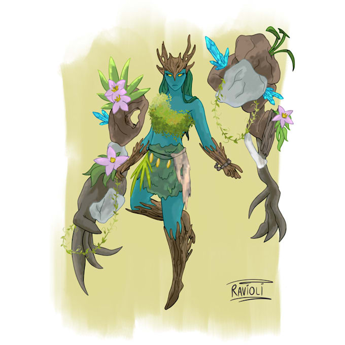 Draw Character Art And Ocs By Ravioli Art Fiverr