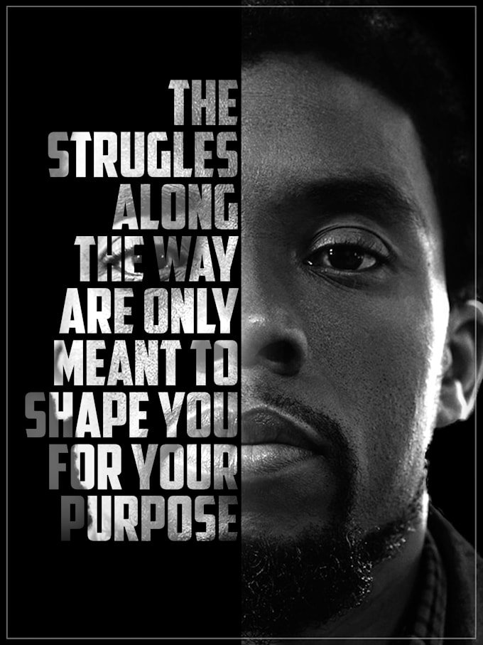 Create a text portrait poster with your picture by Nironnixon | Fiverr