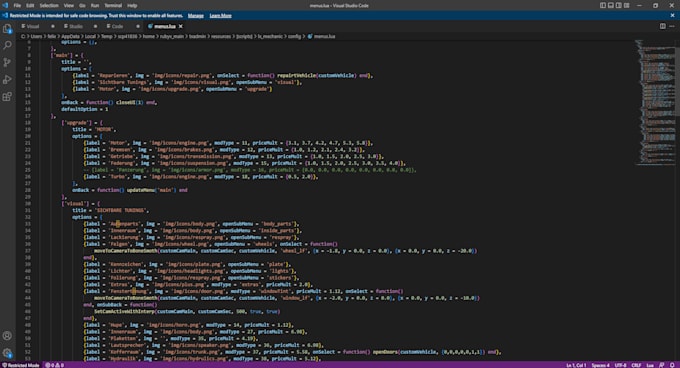 Fix your bugs on fivem by Felixwesse | Fiverr
