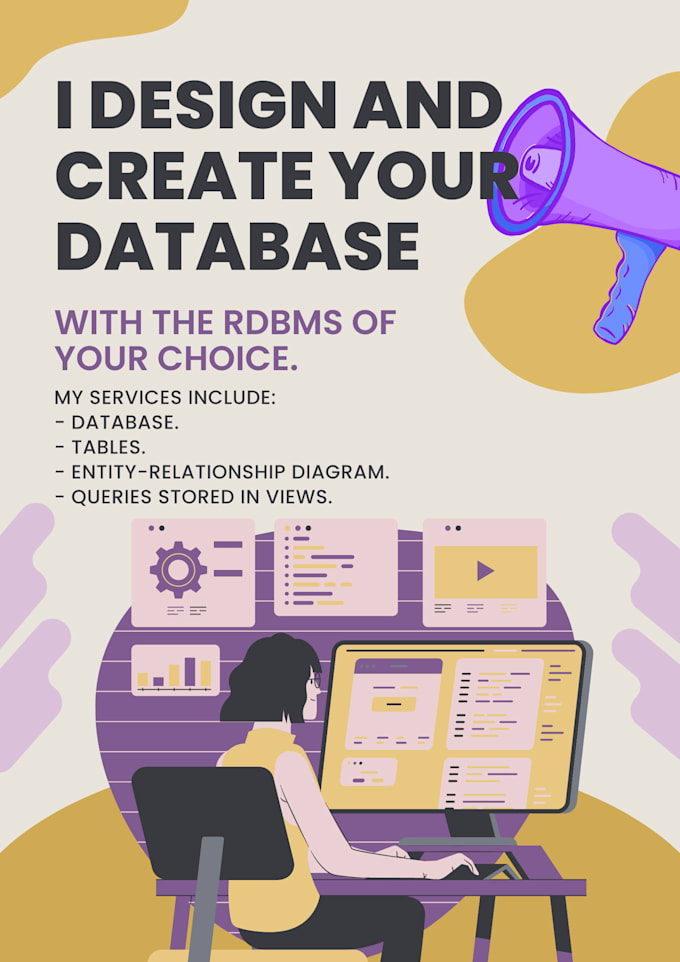 Design create your database and queries in any rdbms by Kevin_troch | Fiverr