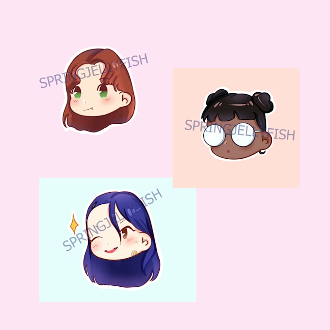 Draw cute small chibis by Estellelacroix | Fiverr